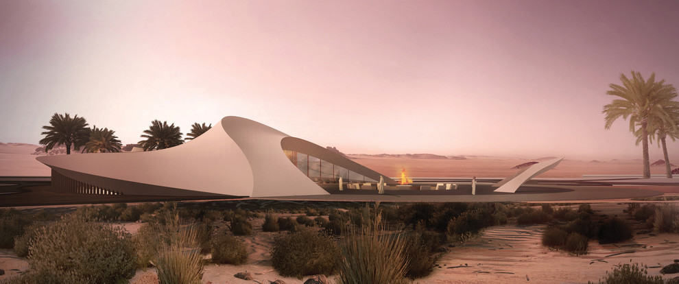 Lehbab Majlis Extension - Traditional - Exterior - Boston - by NAGA ...