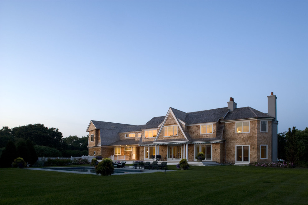 Levy House - Traditional - Exterior - New York - by Bruce Nagel ...