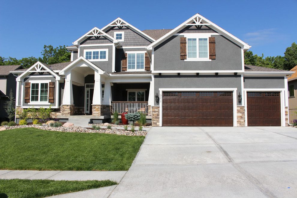Lexington 1.5 Story Craftsman - Craftsman - Exterior - Kansas City - by ...
