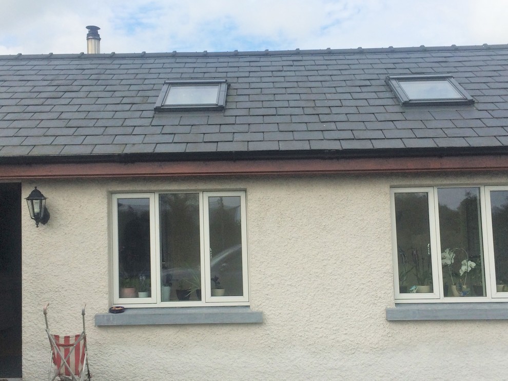 Lime and Hemp Timber Frame House - Traditional - House Exterior ...