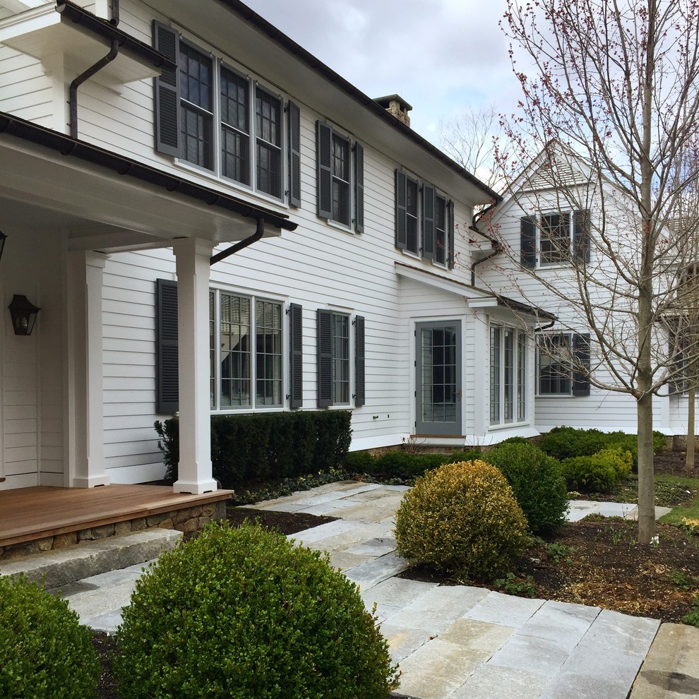 Litchfield Ct, Lake House - Traditional - Exterior - New York - by ...