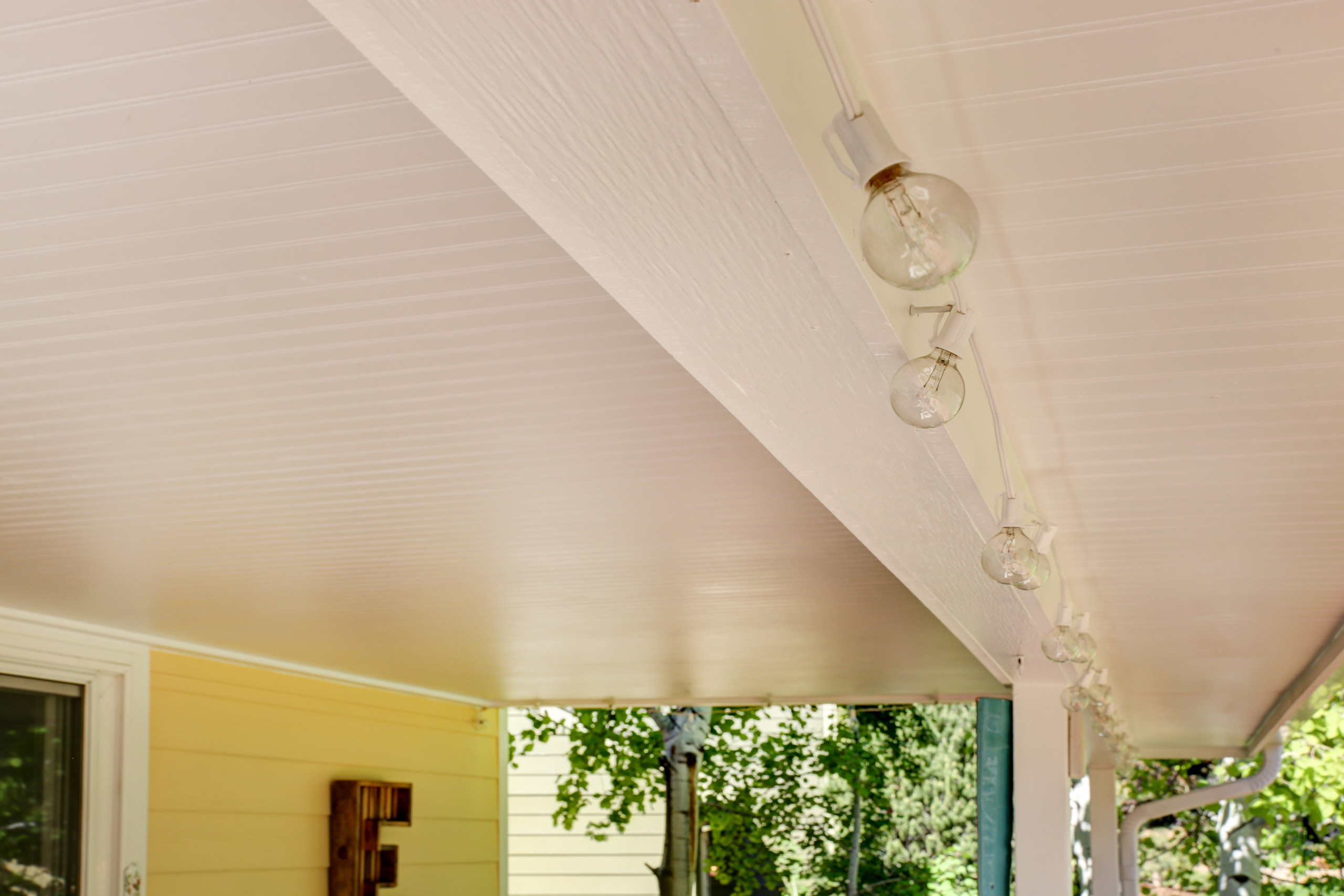 Soffit Porch Ceiling Installation | Shelly Lighting