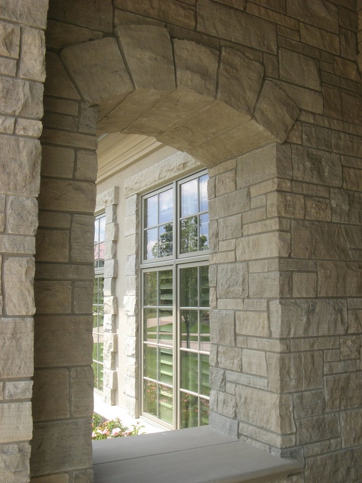 Lockridge Dimensional Natural Thin Stone Veneer Arch - Traditional ...