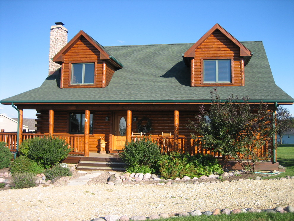 Log Cabin - Rustic - Exterior - Chicago - by User | Houzz