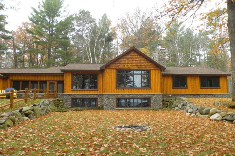 Log Sided Homes - Rustic - Exterior - Other - by Waldmann Construction ...