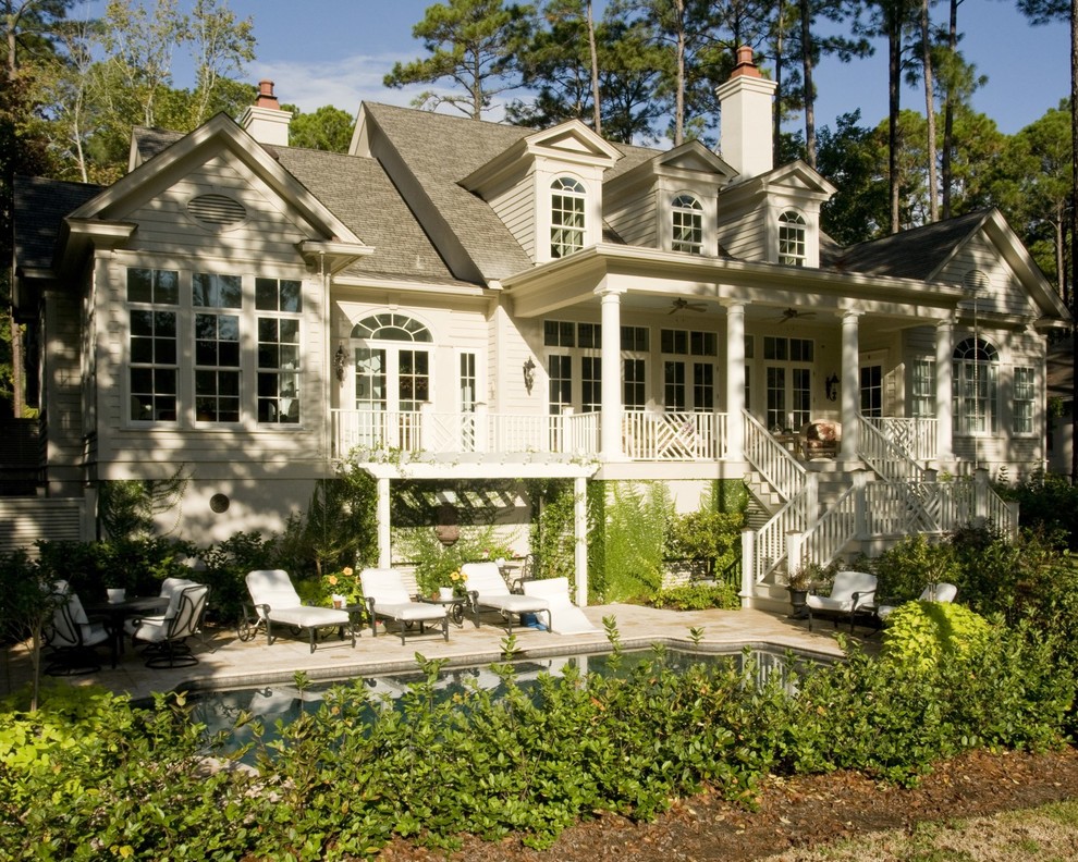 Long Cove - Turnbridge - Farmhouse - Exterior - Atlanta - by Randy ...