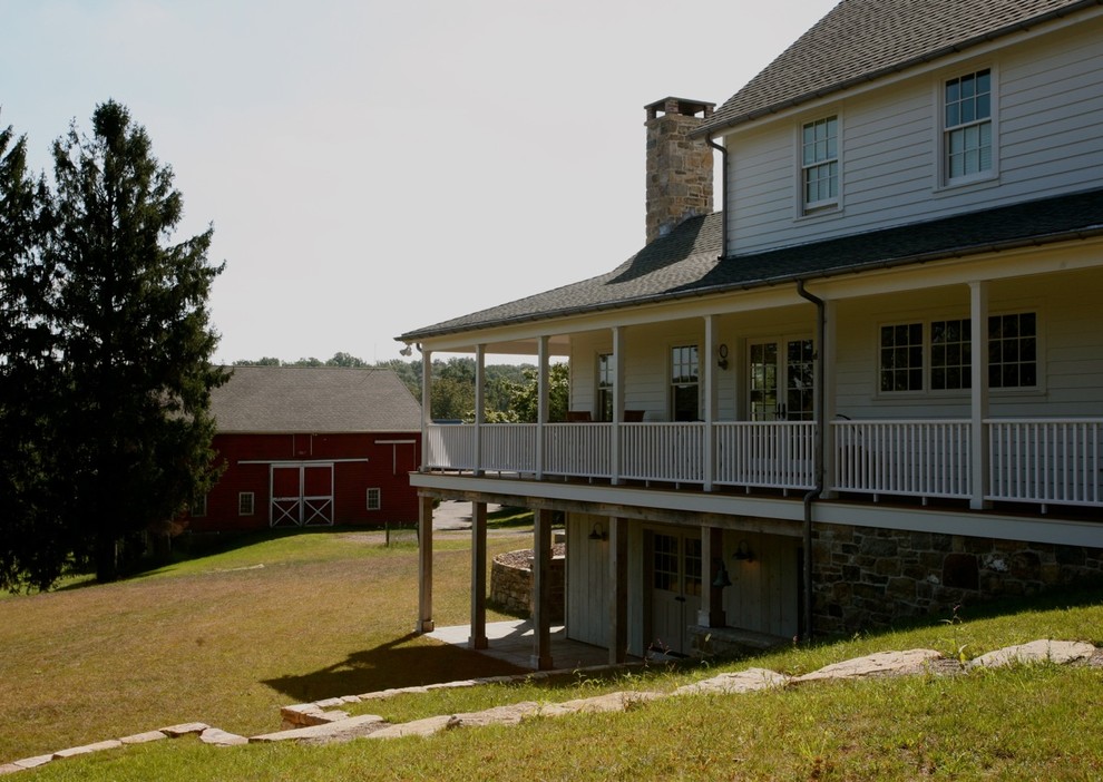 Long Valley Farm House - Farmhouse - Exterior - New York - by Elizabeth ...