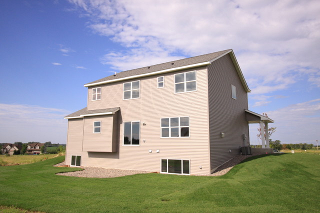 Look out Basement 2 story - Traditional - House Exterior - Minneapolis ...