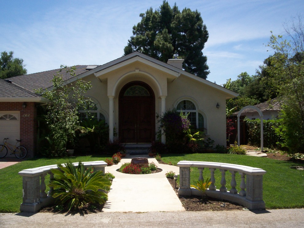 Los Altos Traditional Remodel - Eclectic - Exterior - San Francisco ...