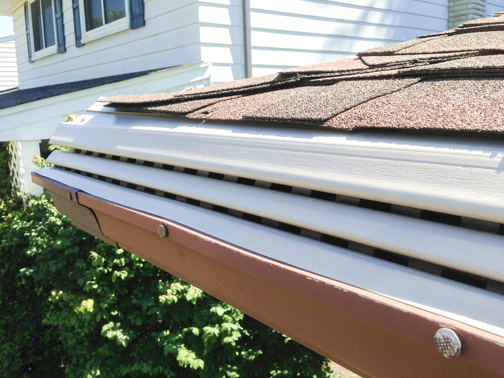 Louver Gutter Guards - Traditional - Exterior - Cleveland - by ...