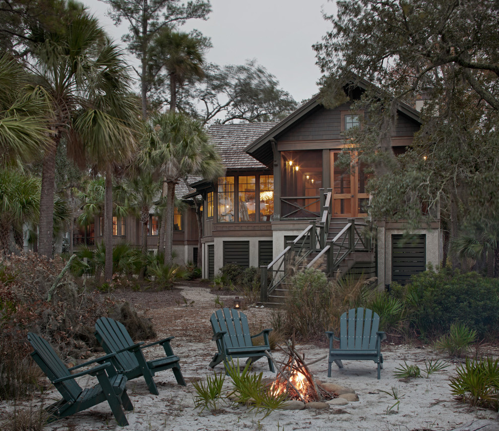 Low Country Tree House - Beach Style - Exterior - Charleston - by Wayne ...