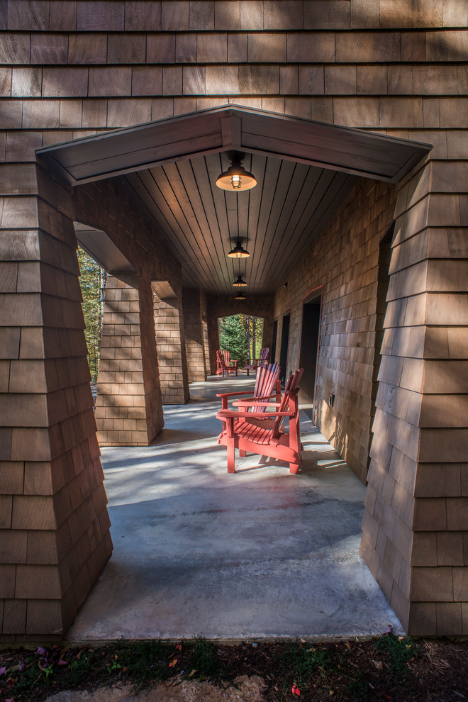 Lower Open Deck - Rustic - Exterior - New York - by Beardsley ...