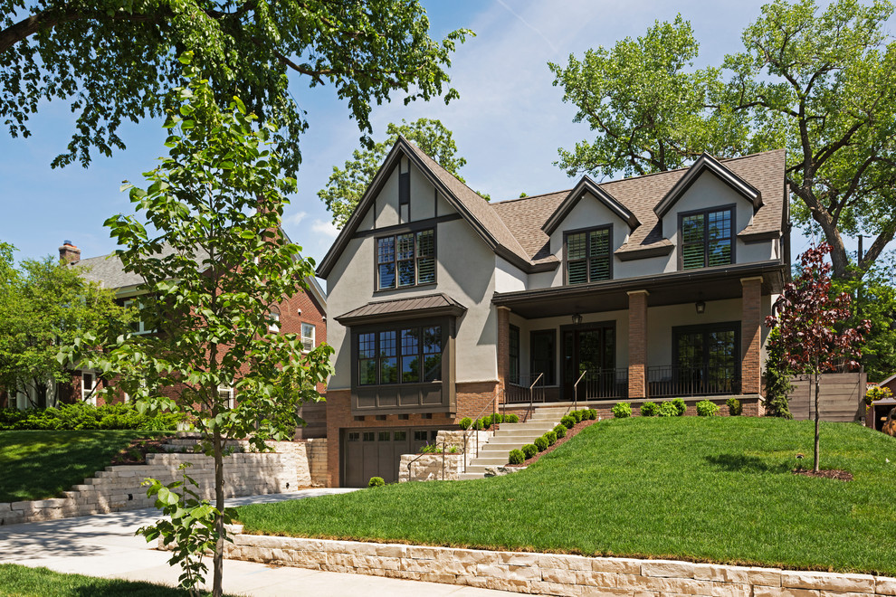 Lowry Hill Tudor - Traditional - Exterior - Minneapolis - by Charlie ...