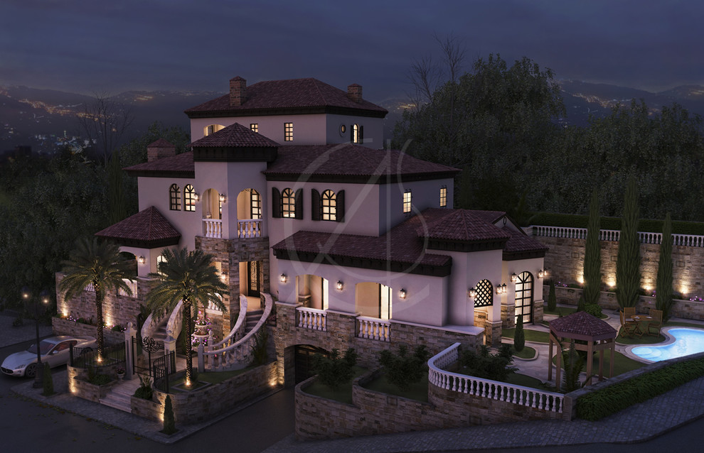 Luxury Mediterranean House - Mediterranean - Exterior - London | Houzz