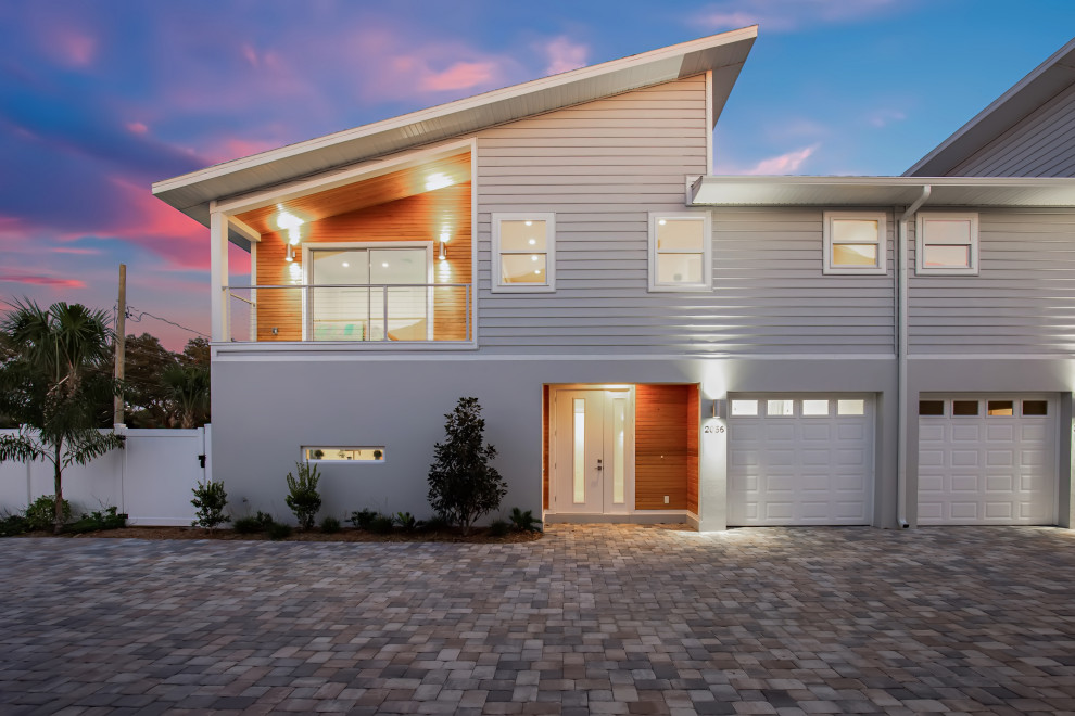Luxury Modern Townhomes - Contemporary - Exterior - Tampa - by Suncrest ...