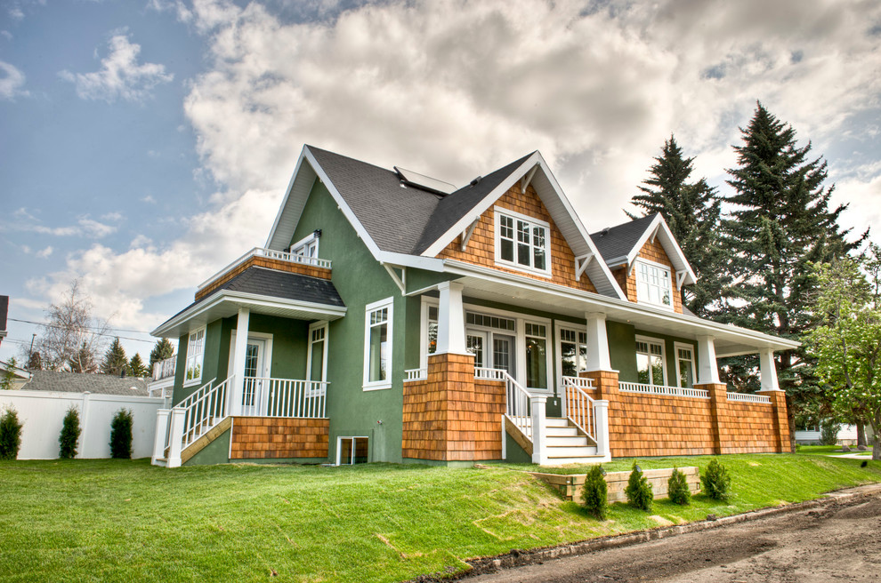 Mackenzie - Traditional - Exterior - Edmonton - by Effect Home Builders ...