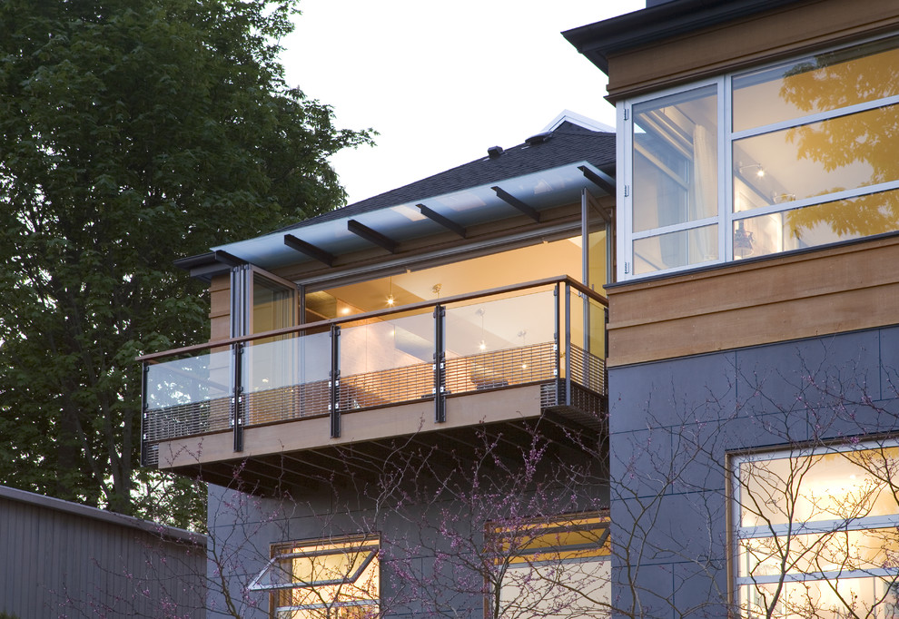 Madison Park Remodel - Contemporary - Exterior - Seattle - by Prentiss ...