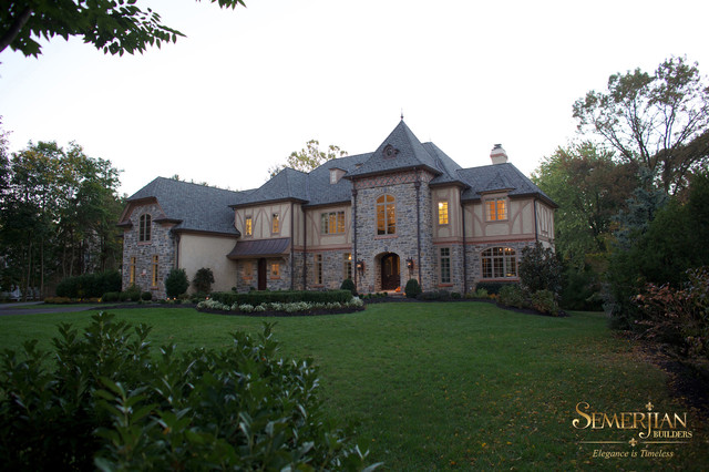 Main Line Homes - Traditional - Exterior - Philadelphia - by SEMERJIAN ...