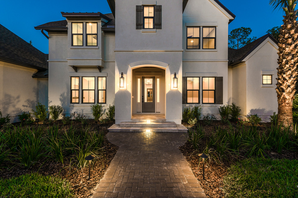 Manor House in St. Augustine - Transitional - Exterior - Jacksonville ...