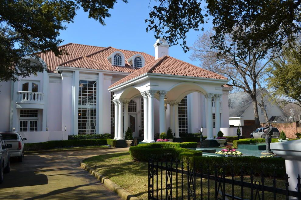 Mary Kay Ash home - Mediterranean - Exterior - Dallas - by Dallas ...
