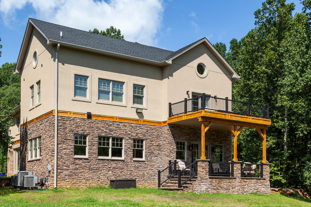 Maryland Home Addition and Remodel - Traditional - House Exterior ...