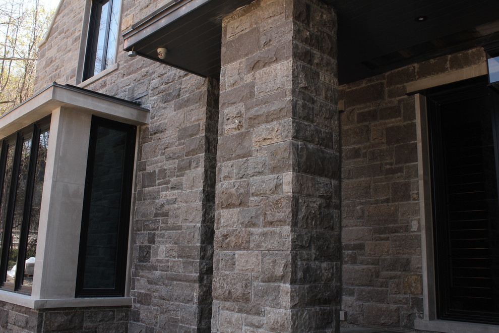 Masonal Natural Stone Masonry - Contemporary - Exterior - Toronto - by ...