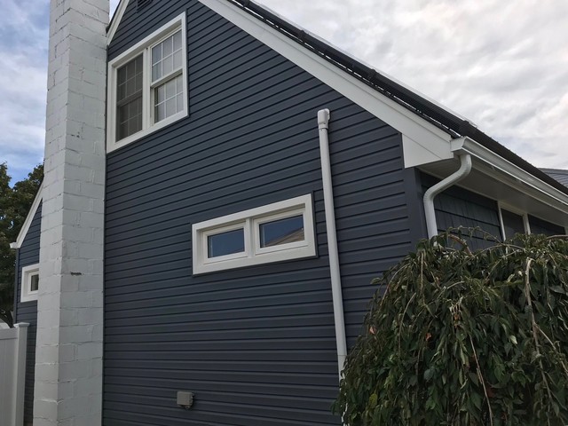 Massapequa Park Siding - Midnight Blue | Alpha Windows & Siding ...