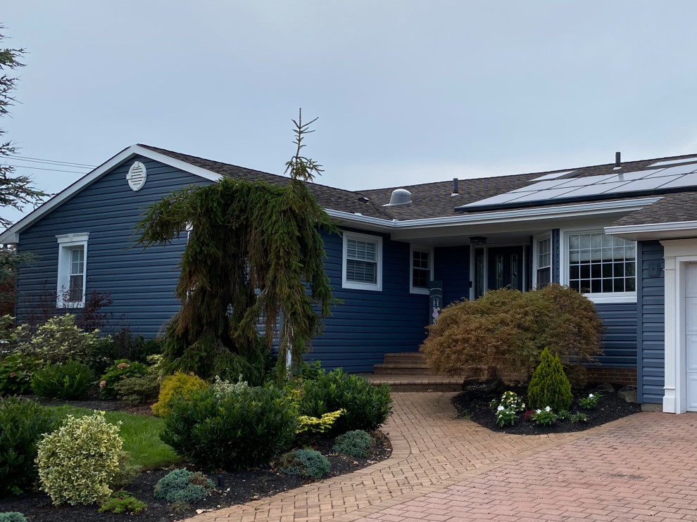 Massapequa Park Siding - Pacific Blue | Alpha Windows & Siding - Façade ...
