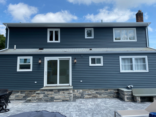 Massapequa Siding - Midnight Surf | Alpha Windows & Siding - Exterior ...