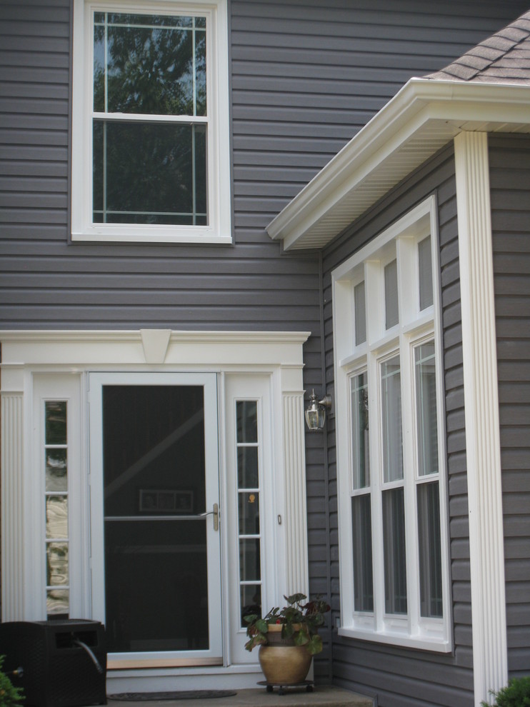 Mastic Siding - Glacier Blue color - Exterior - Chicago - by Gmart Inc ...