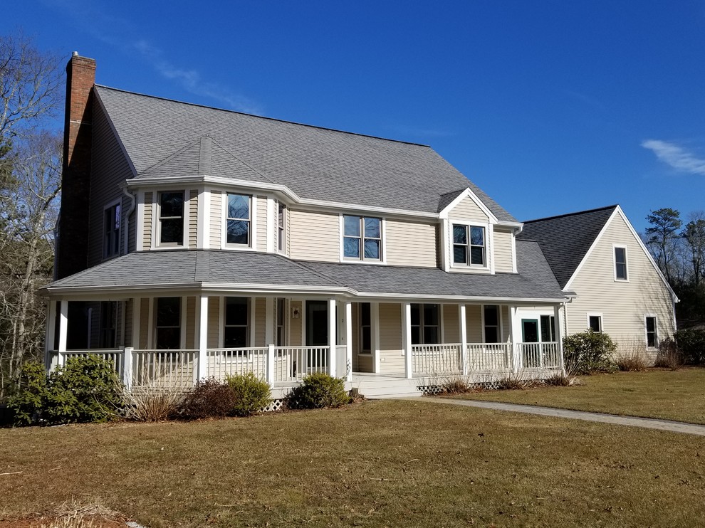 Mastic Vinyl Siding on Sandwich, MA Home - Traditional - Exterior ...