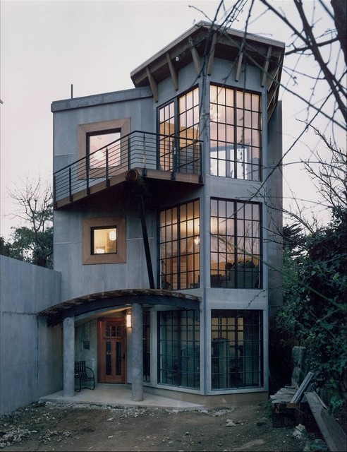 Maybeck Inspired-Exterior - Modern - Häuser - San Francisco - von Mark ...