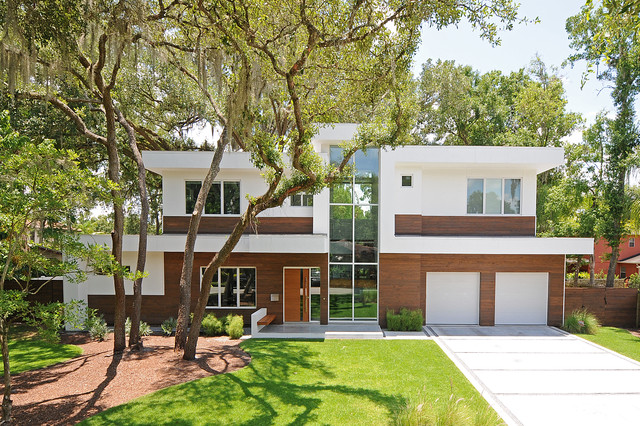 Mayfield Avenue - Modern - House Exterior - Orlando - by E2 Homes ...