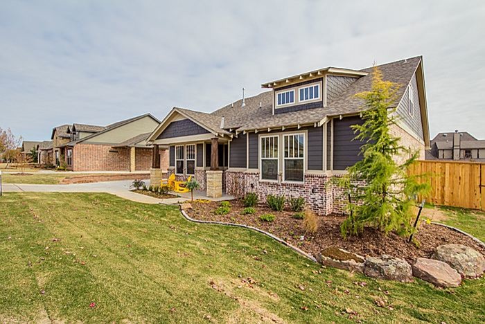 McCaleb Homes Lewis floorplan - Craftsman - Exterior - Oklahoma City ...