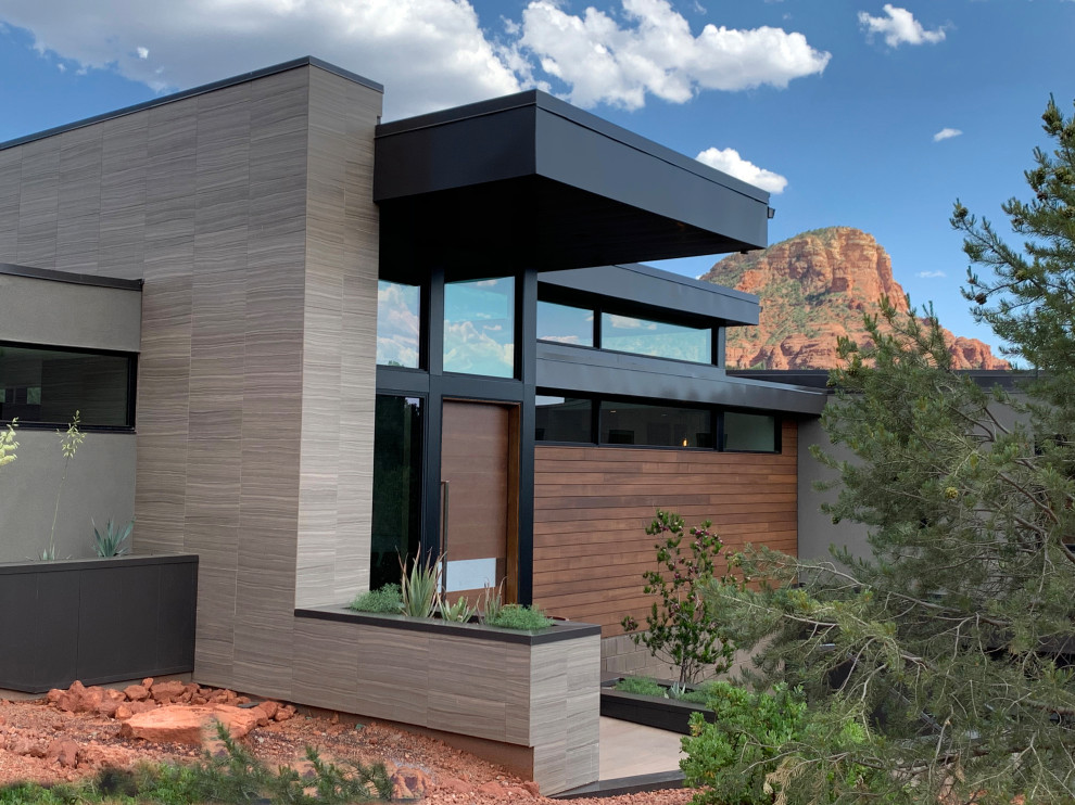 McGarey Residence - Contemporary - Exterior - Phoenix - by Valdez ...