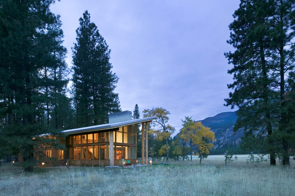 Meadow Cabin - Contemporary - Exterior - Seattle - by Prentiss Balance ...