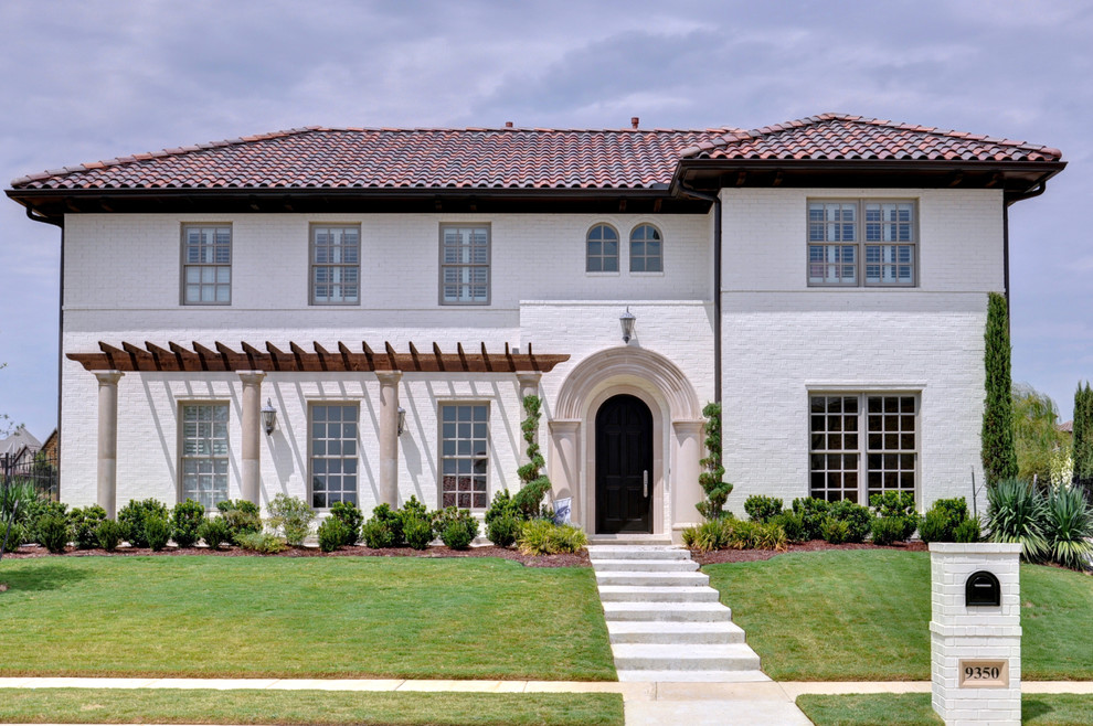 Mediterranean - Traditional - Exterior - Dallas - by Braswell Homes Inc ...