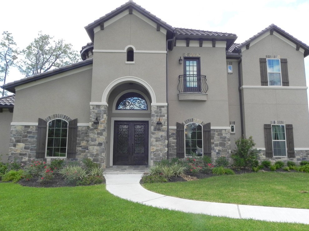 Mediterranean Masterpiece - Mediterranean - Exterior - Houston - by ...