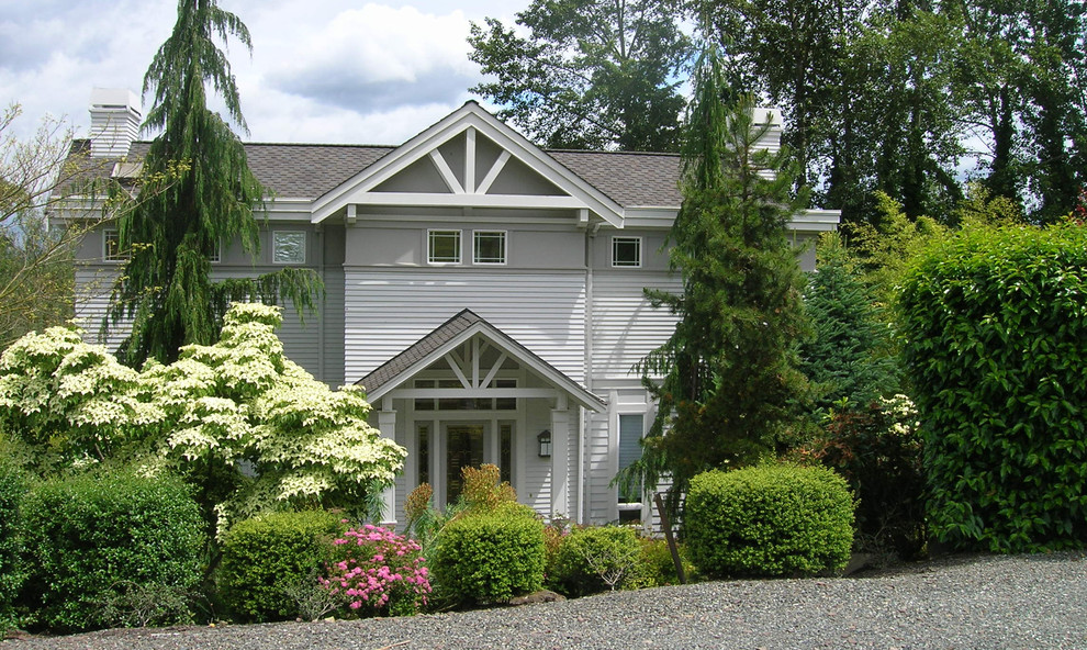 Mercer Island Residence - Storybook - Contemporary - Exterior - Seattle ...