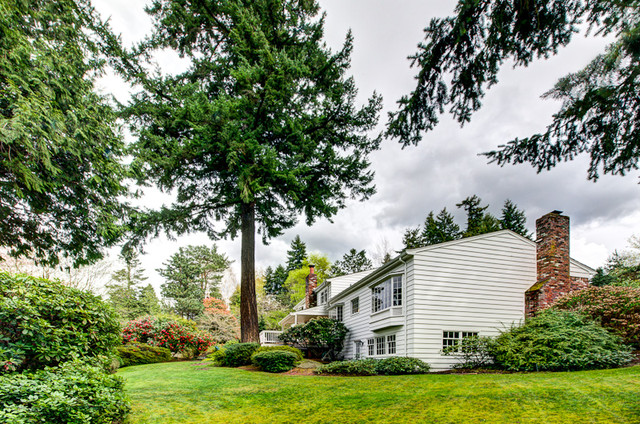 Mercer Island Traditional - Traditional - House Exterior - Seattle - by ...