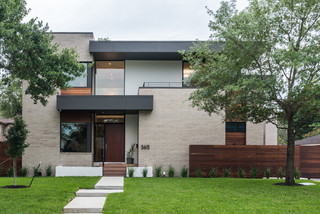 Merrick House - Modern - Exterior - Houston - by StudioMET Architects ...