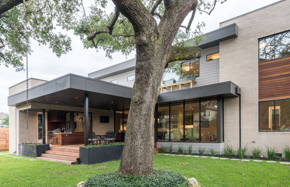 Merrick House - Modern - Exterior - Houston - by StudioMET Architects ...