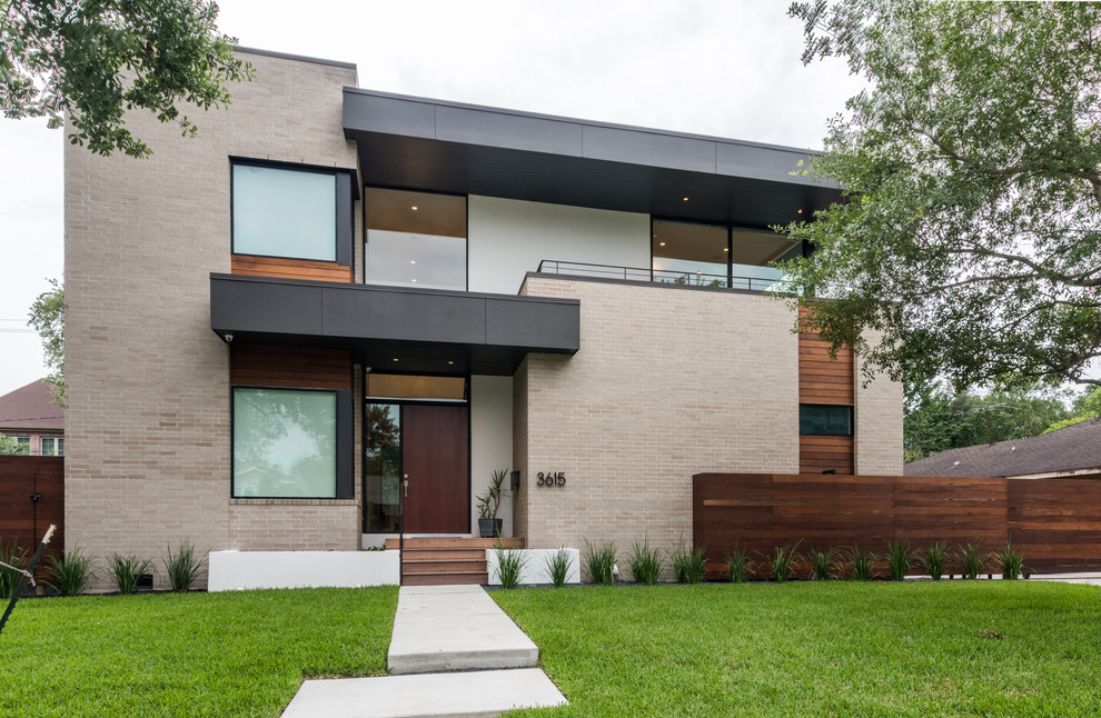 Merrick House - Modern - Exterior - Houston - by StudioMET Architects ...