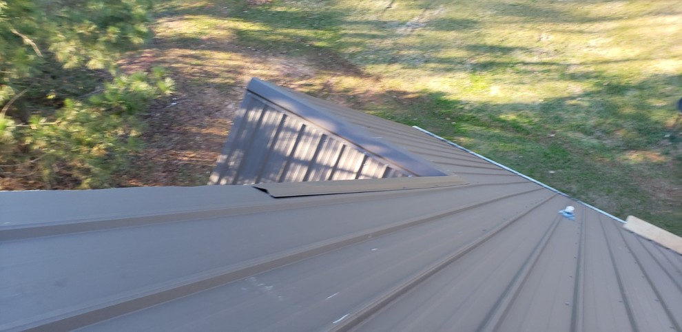 Metal Roof over existing Shingle Roof - Traditional - Exterior ...
