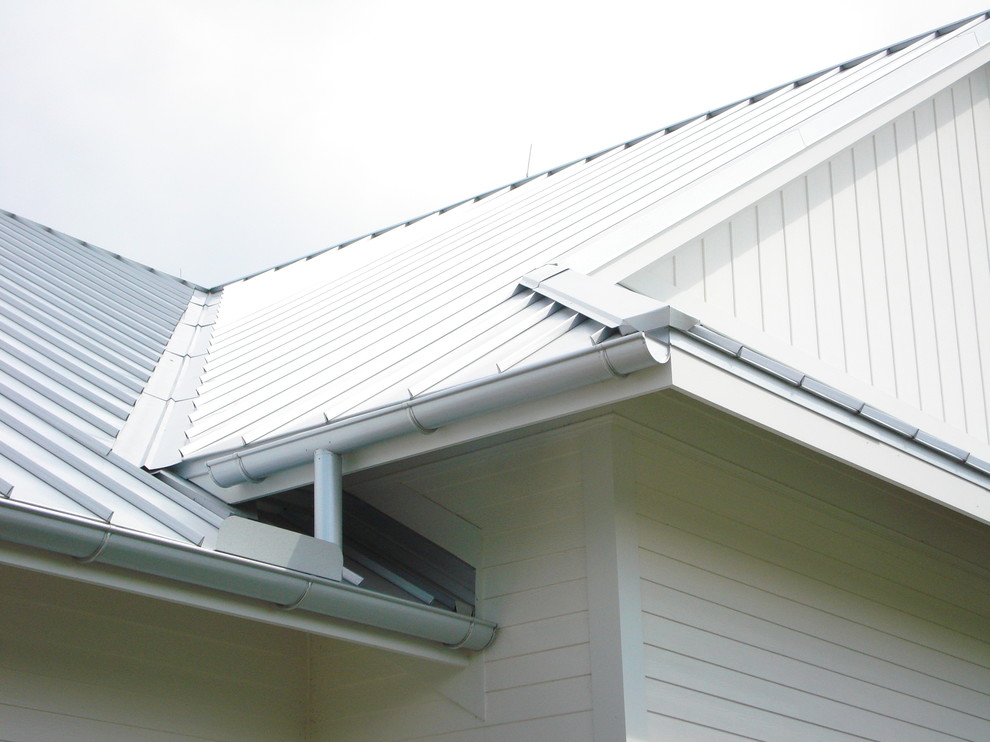 Metal Roofing & Custom Gutters - Traditional - Exterior - Miami - by ...