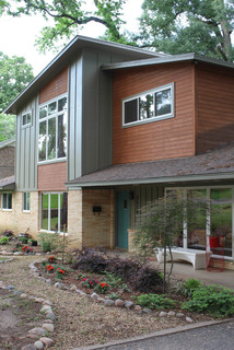 Mid-Century Addition - Midcentury - Exterior - Dallas - by Studio B ...