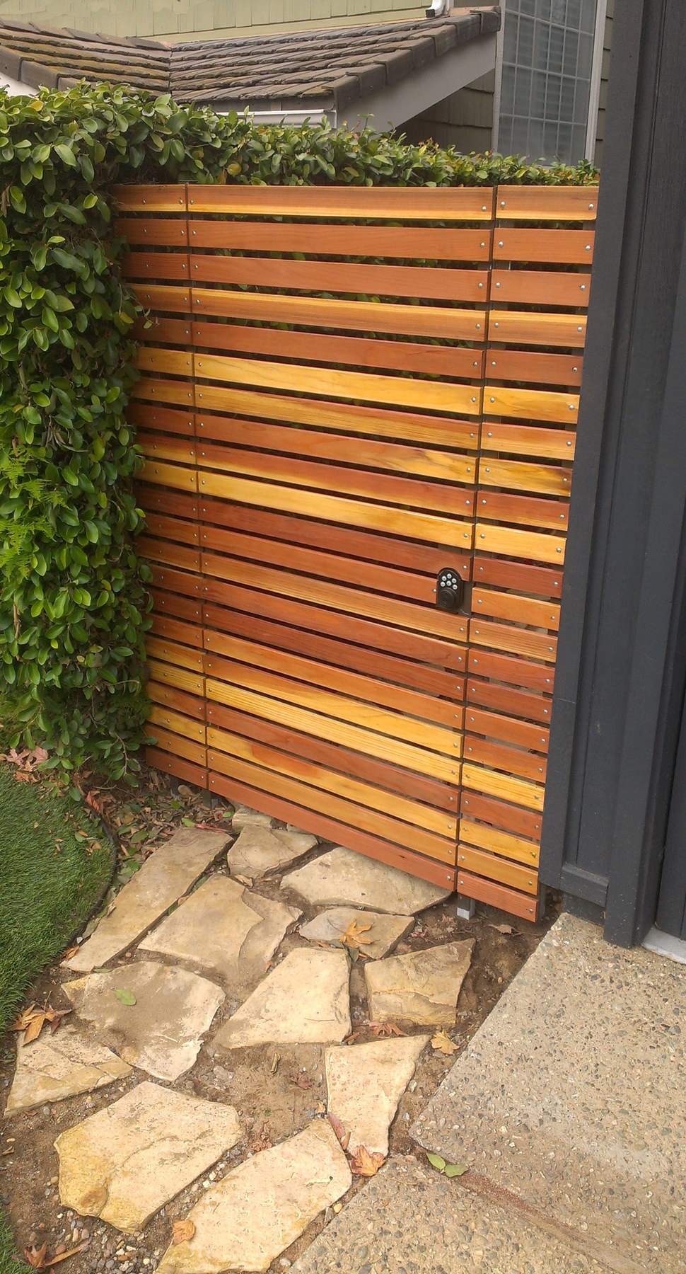 Mid Century Modern Fence