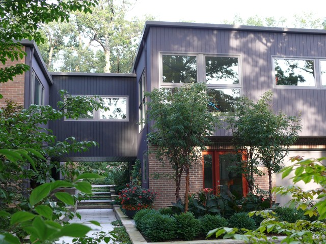 Mid Century Modern Home - Moderne - Façade - Chicago - par The Nature ...