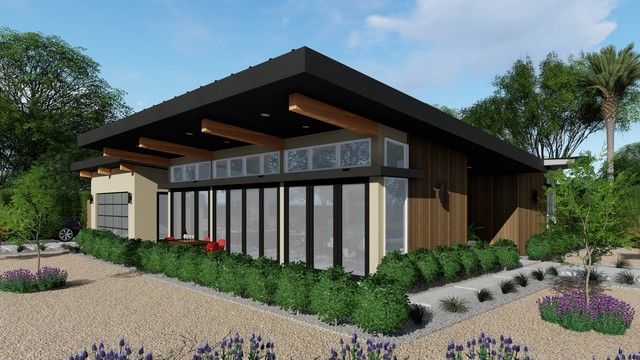 Mid Century Modern Home - Modern - House Exterior - Los Angeles - by ...