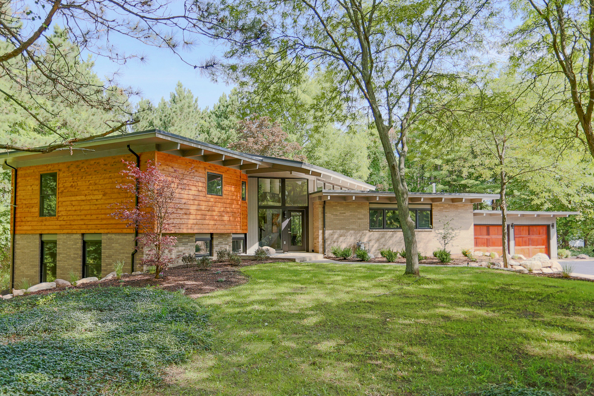 Split Level Mid Century Architecture